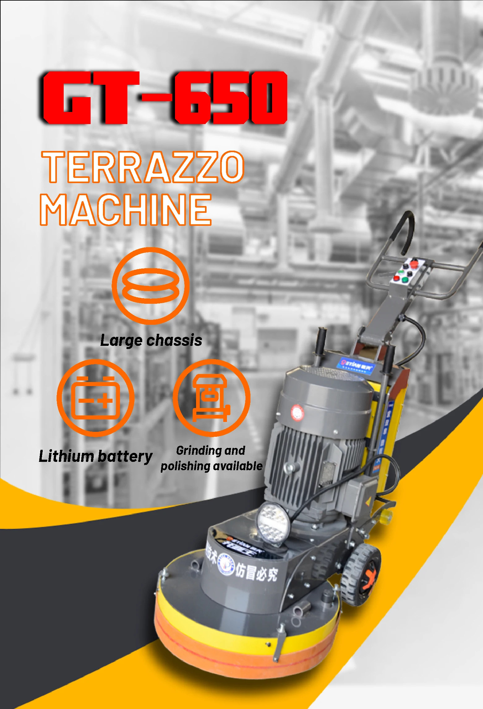 Terrazzo Polisher Terrace Floor Grinding Machine for Sale| Alibaba.com
