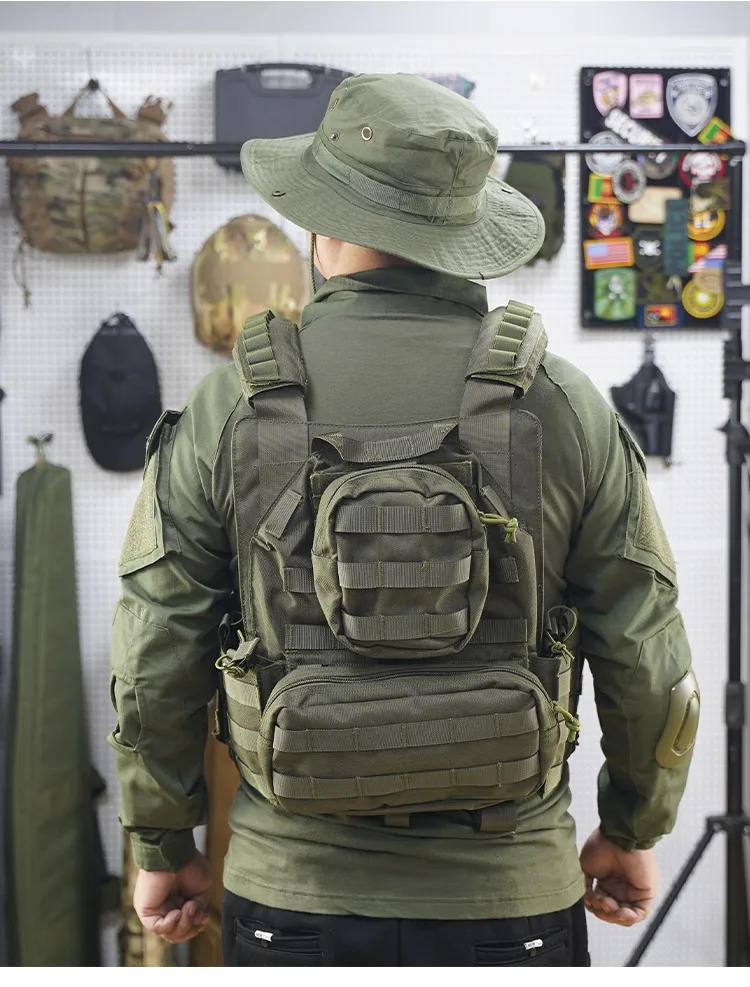 SIVI 1000D Plate Carrier - Tactical Vest for Men