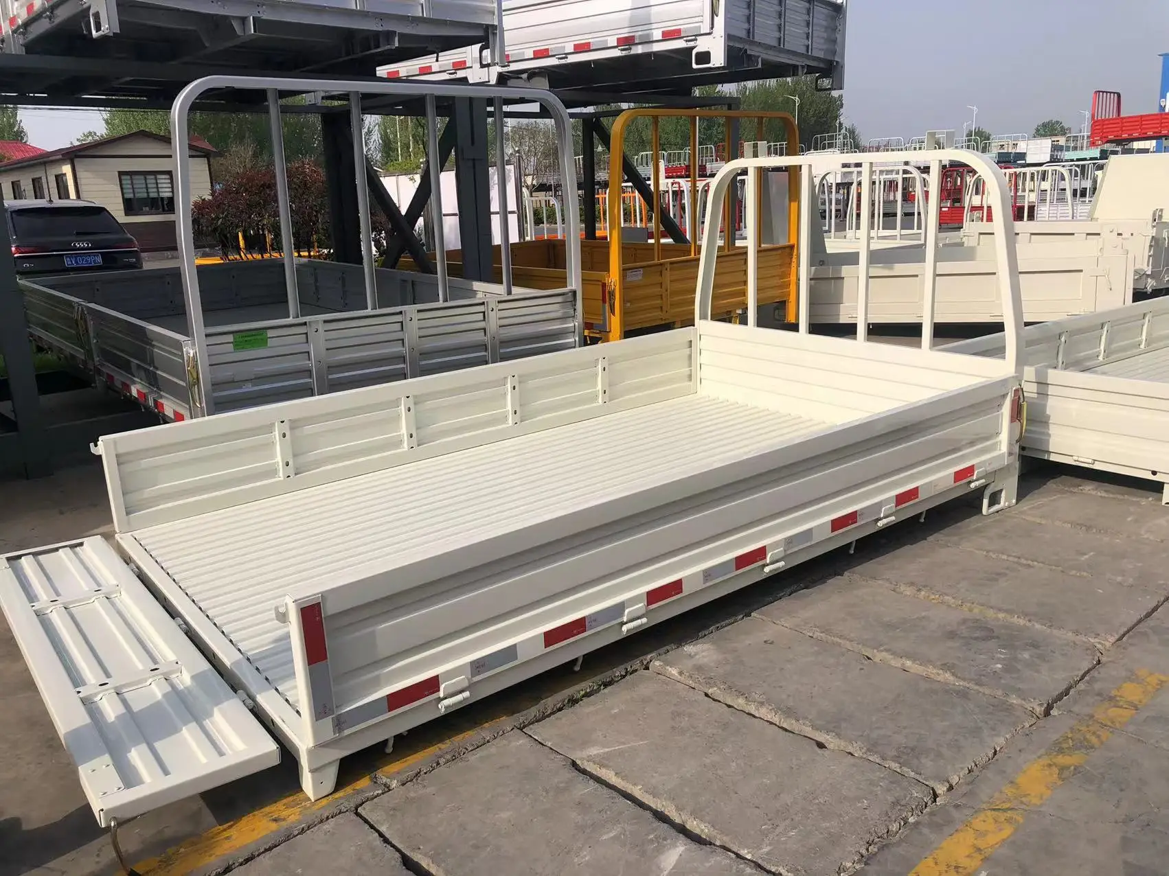 Standard Size Drop Side Cargo Truck Box - Electrophoretic Paint