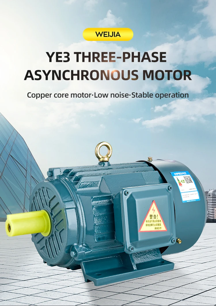 Three Phase Induction Motor 3kw Asynchronous Electric Motor - Buy ...