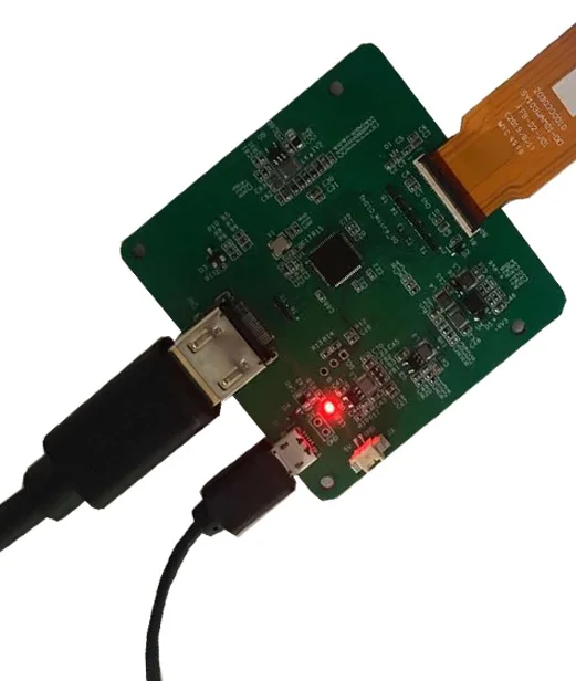 81pin MIPI Si-Base AMOLED控制器板，用于SeeYa 1.03英寸micro OLED SY103WAM01 ...