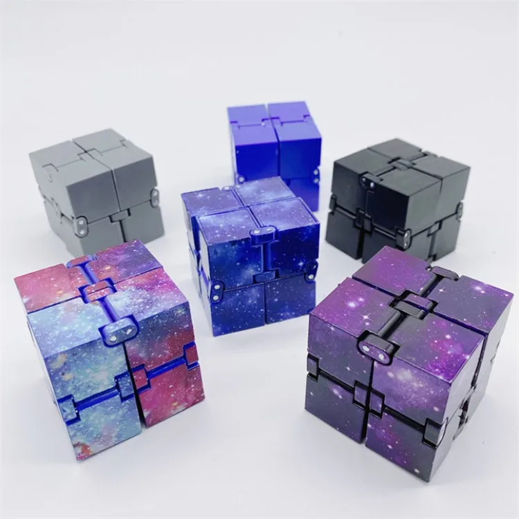 Infinity Cube Fidget Toy,Sensory Tool Edc Fidgeting Game For Kids And ...