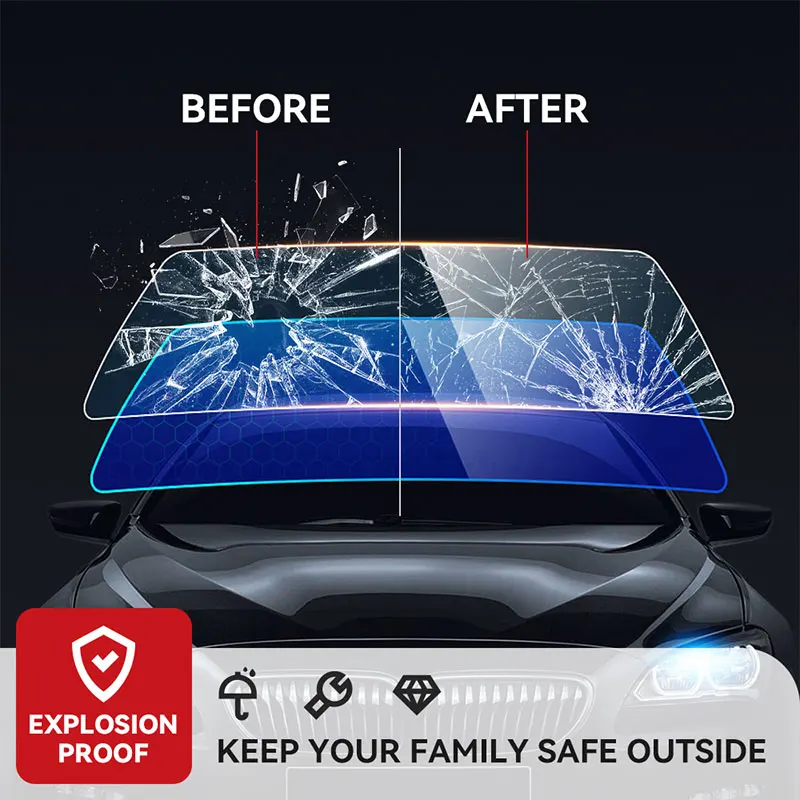 10 Years Warranty 99% Heat Insulation Nano Ceramic Car Window Film For ...