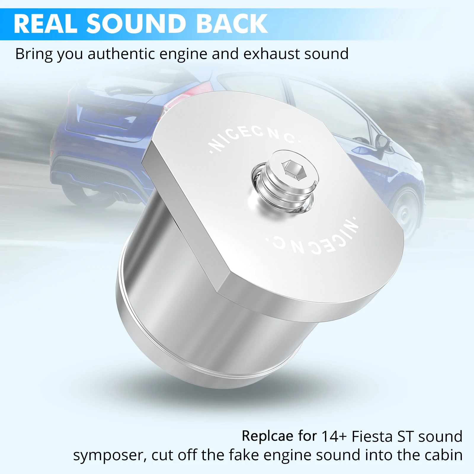 Nicecnc Billet Aluminum Sound Symposer Replacement Delete Kit For Ford ...