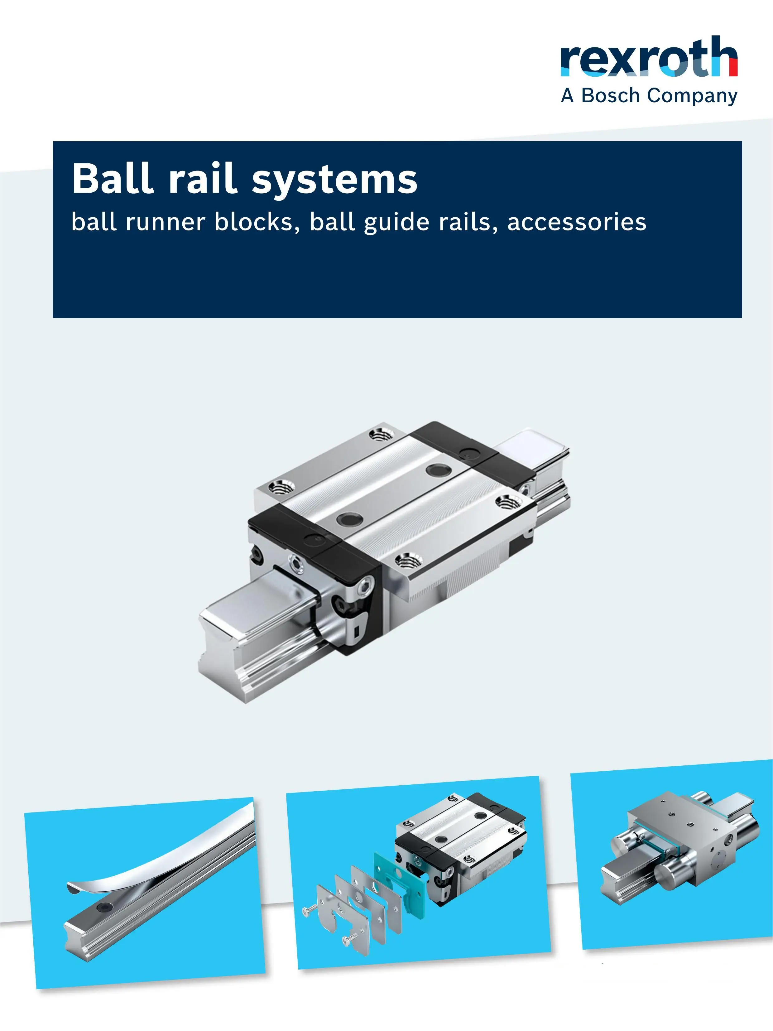 Rexroth Linear Guide Rails - Precision and Smooth Motion