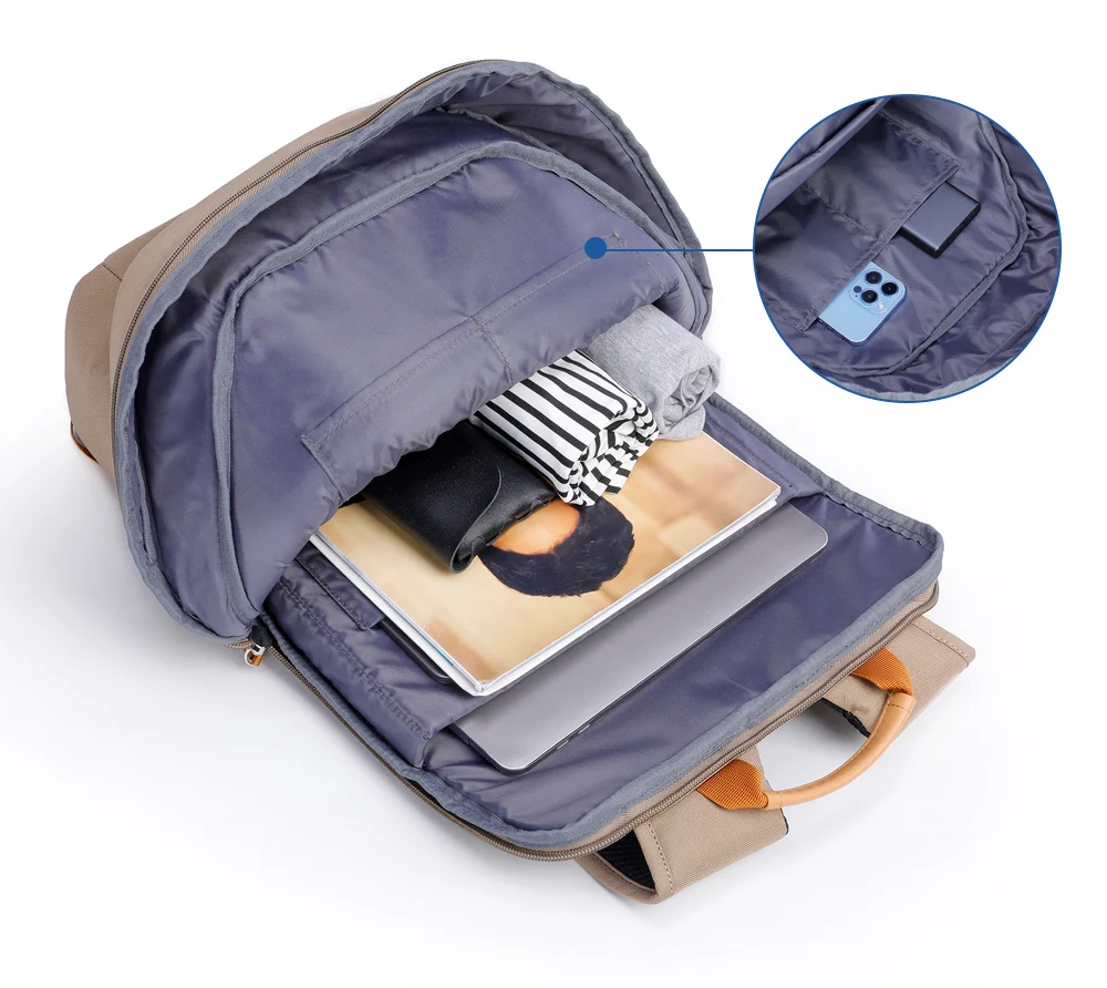 RPET Recycle Plastics into Real Products - Waterproof Laptop Backpack