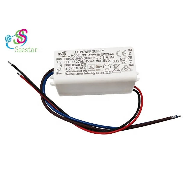 Seestar Isolated Ac220-240v Dc12-20v 450ma 6w 7w 8w 9w Pfc Flicker Free ...
