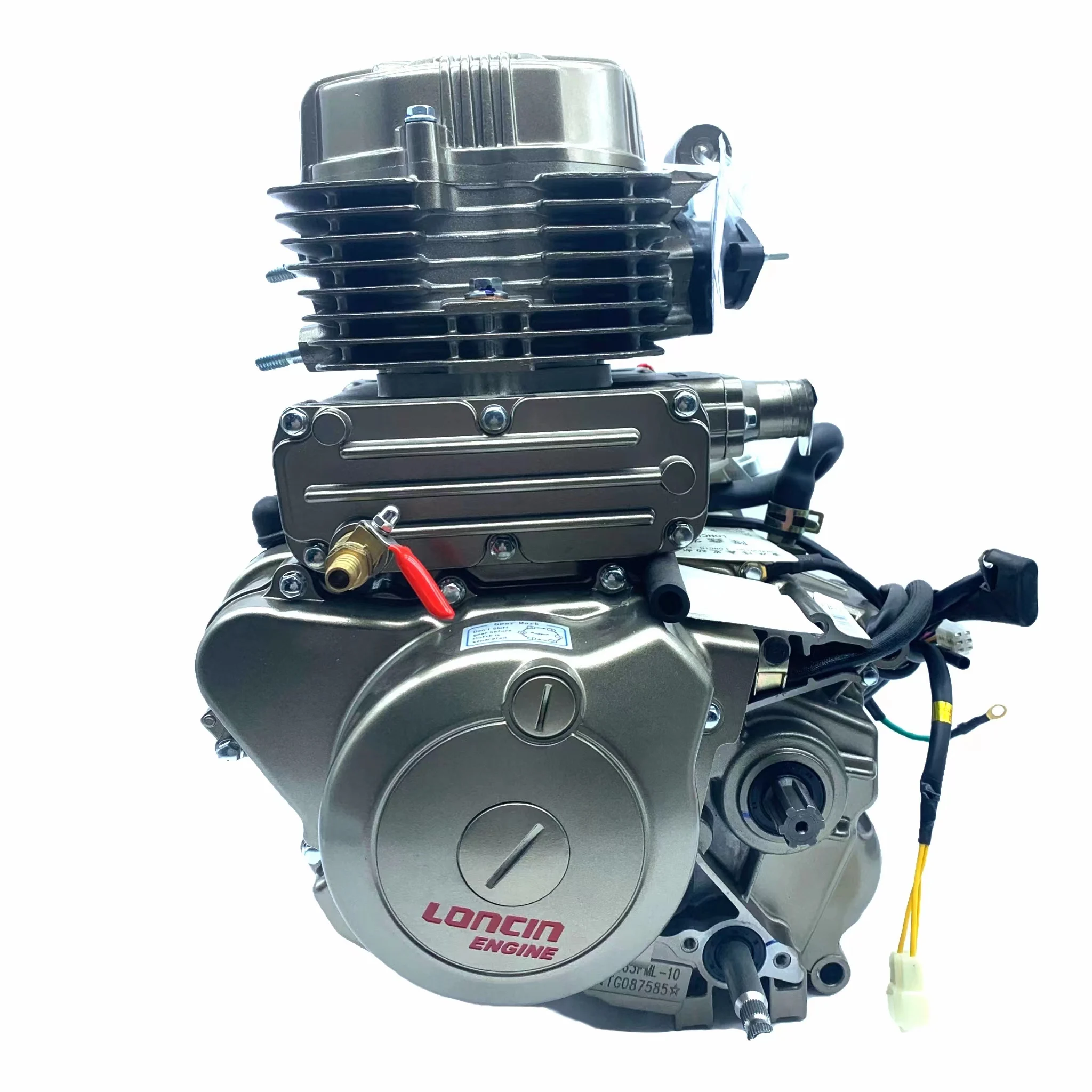 Loncin 200cc Water-Cooled Motorcycle Engine Assy, 4-Stroke Kick Start ...