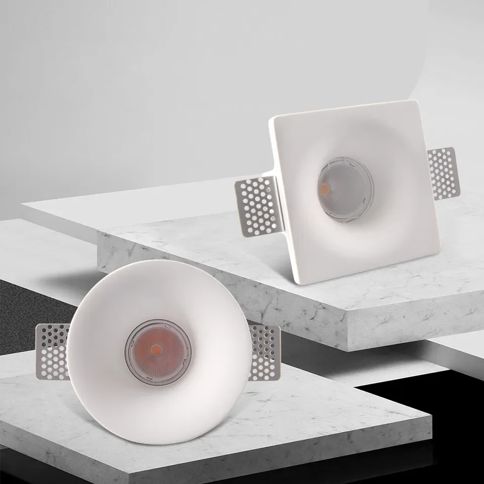 Indoor IP20 Modern Ceiling Recessed GU10 Trimless Downlight