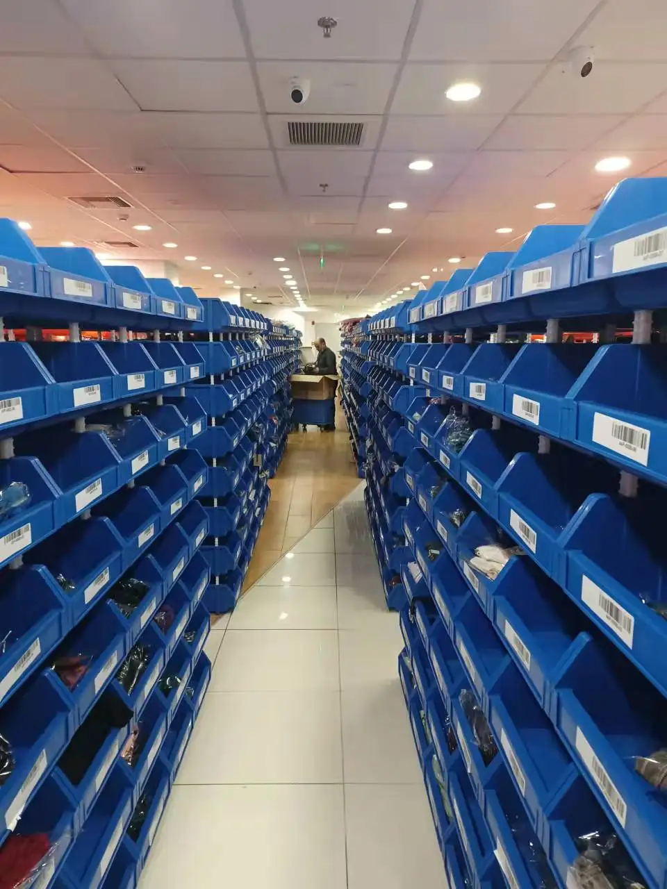 Industrial Combined Stackable Plastic Storage Bins - Buy Industrial ...