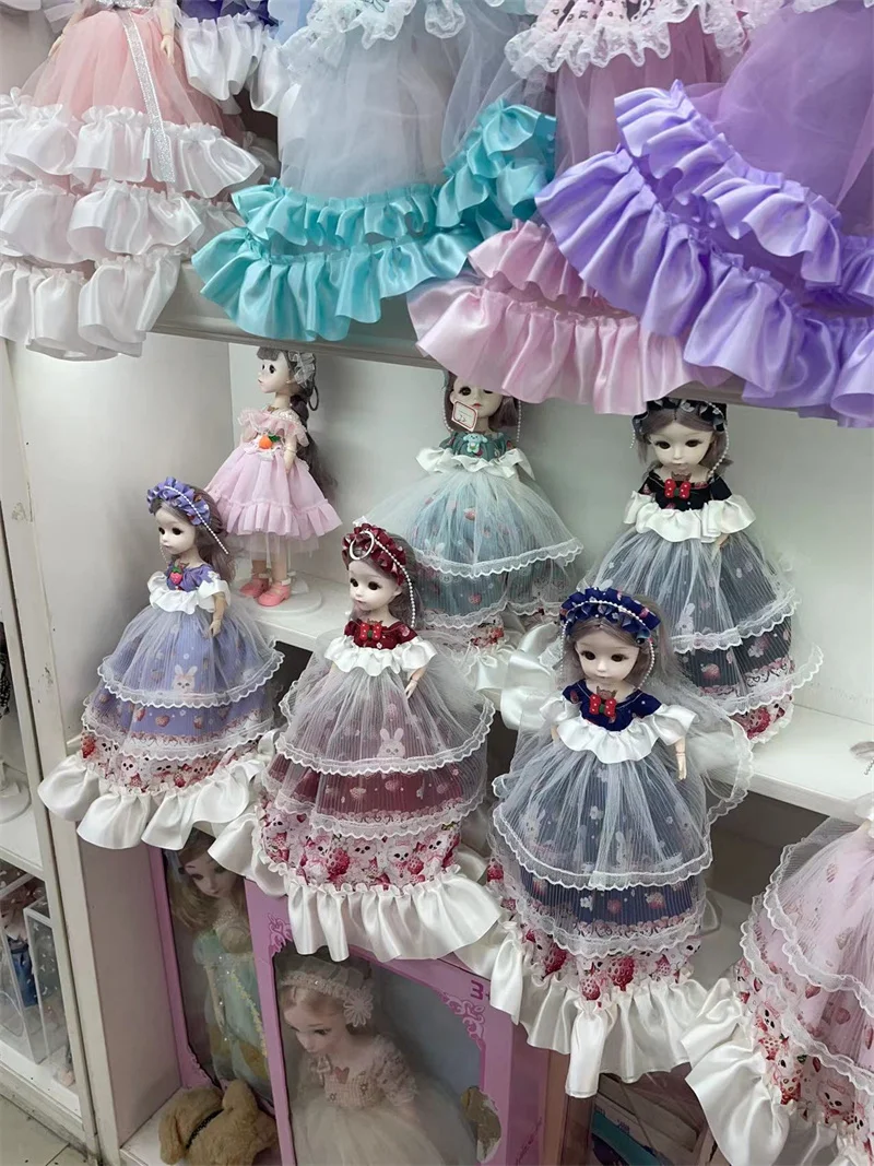 Mylulu Yiwu Factory Direct Sales Cheap BJD Doll with Dress