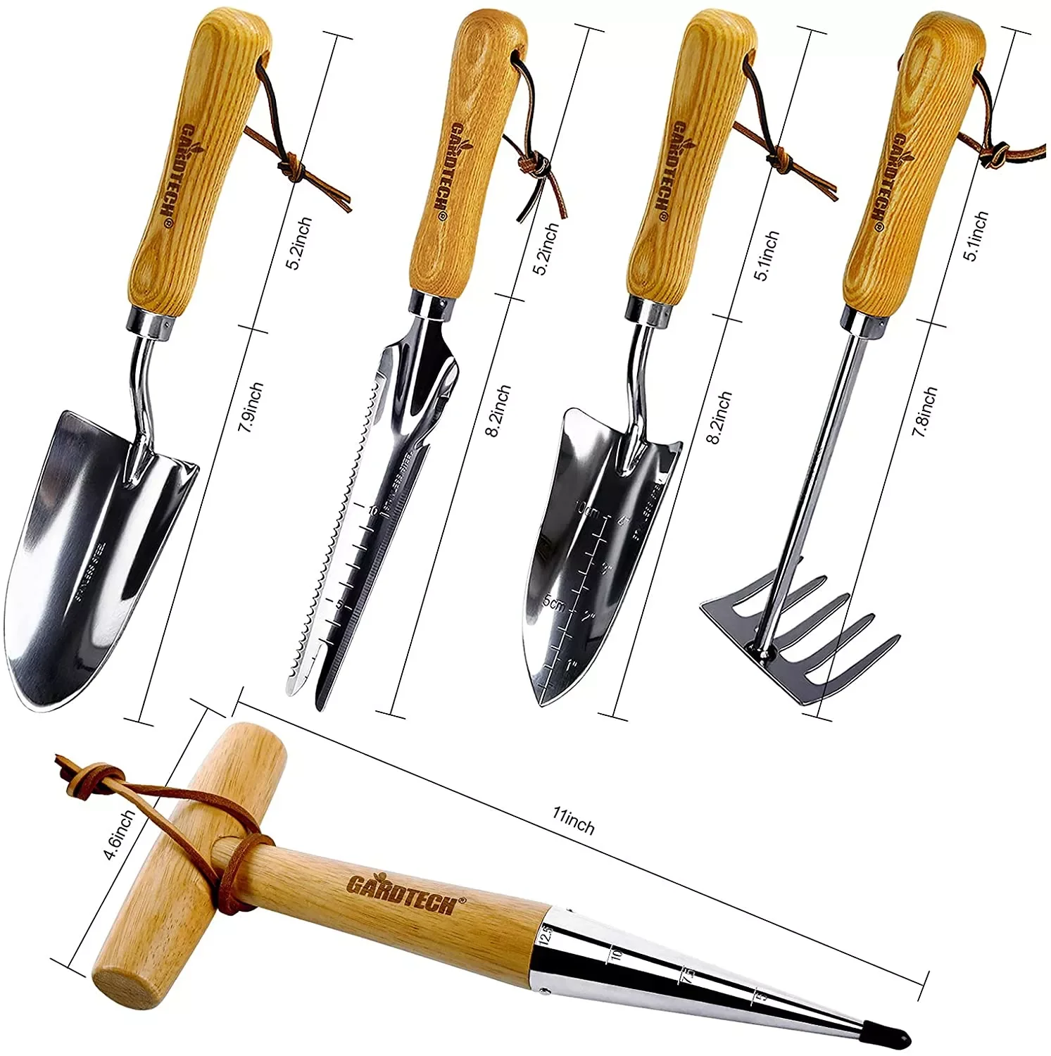 Winslow & Ross Gardening Tools - Durable Stainless Steel Set