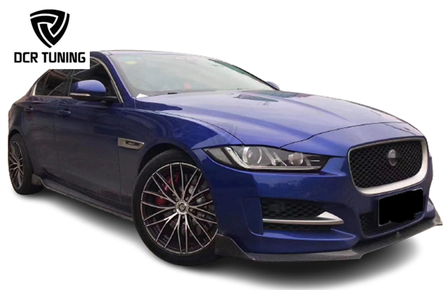 Carbon Fiber Rear Diffuser Front Lip A Style For Jaguar Xe Rear Lip ...