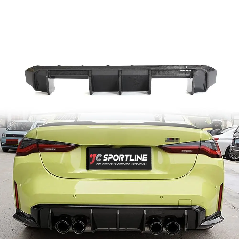Replacement Carbon Fiber Rear Diffuser for BMW G80 M3 G82 G83 M4 2021 ...