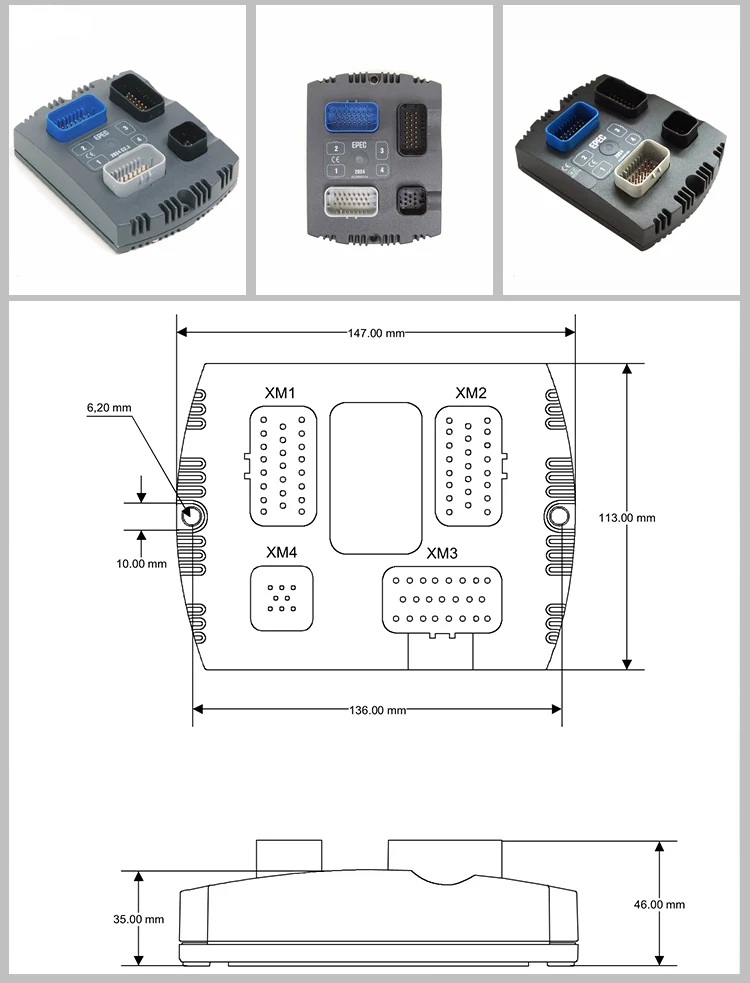 EPEC 2024 Control Module for Construction Machinery - Remote Control