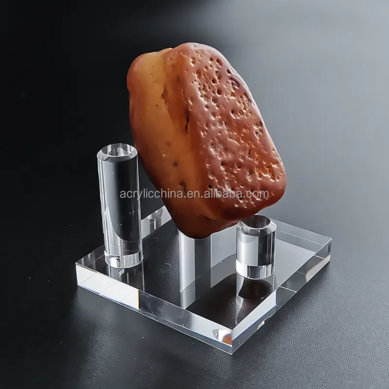 Factory Custom Clear Polished Acrylic Specimen Display Block Base ...