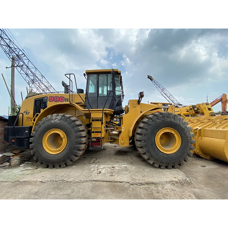 Good Condition Used 966h Wheel Loader Caterpillar Used Cat 990h Loader ...