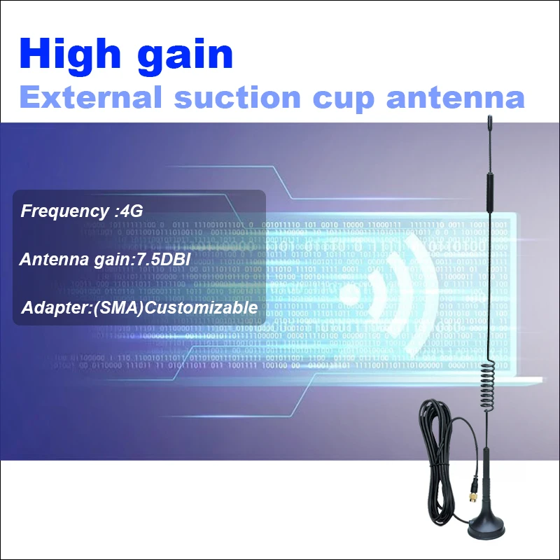 2g 3g 4g Lte Magnetic Antenna 689-2170mhz 12dbi Wifi Booster Antenna Sma-male Connector Gsm ...