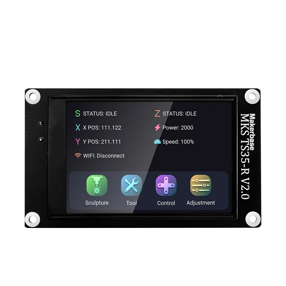 Makerbase MKS DLC32 ESP32 Offline Controller & TS35-R Touch Screen for ...