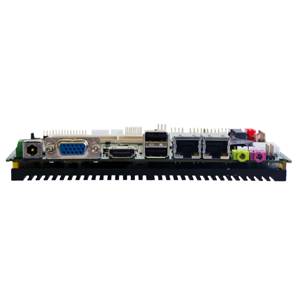 Fanless mainboard 2*MINI PCIe Used For POS Auto PC Queuing Machine 6 ...