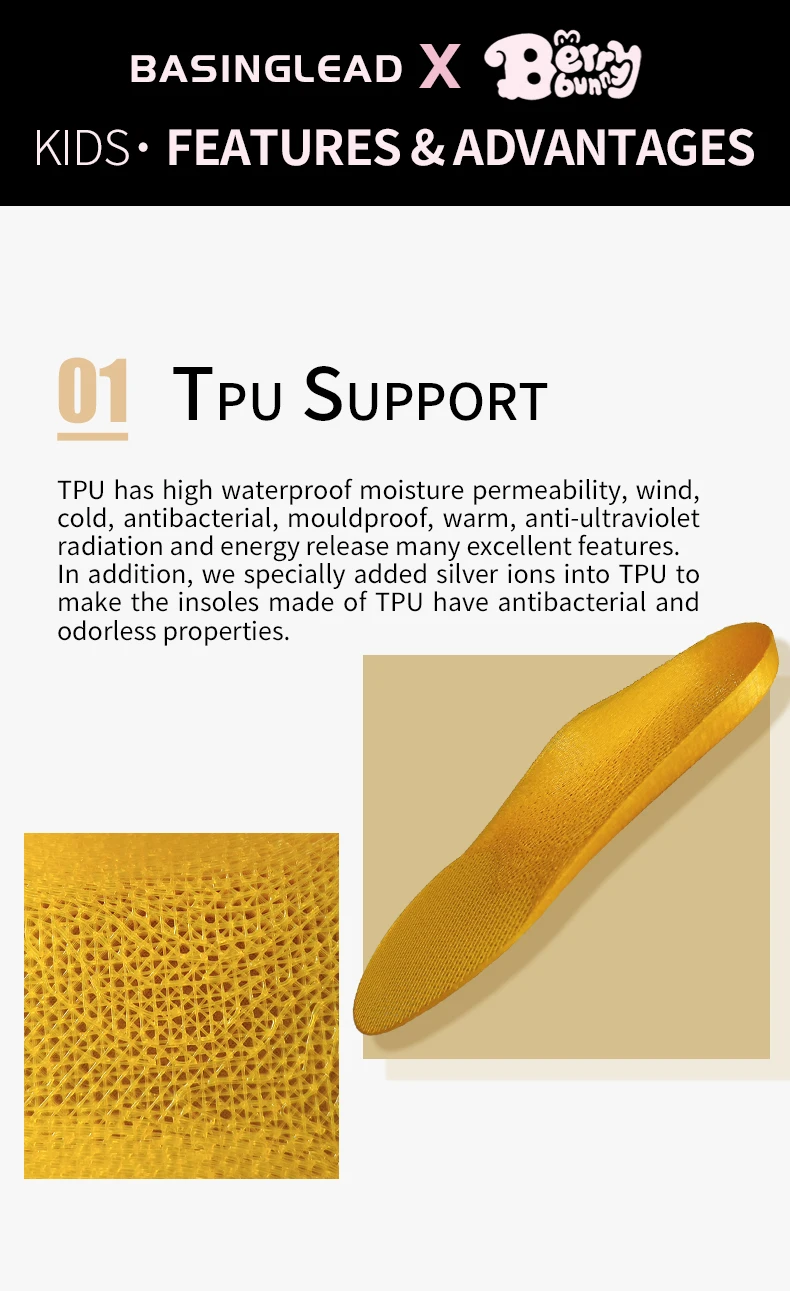 Shock Absorbing Effect Excellent 3d Printed Children's Insoles - Buy ...