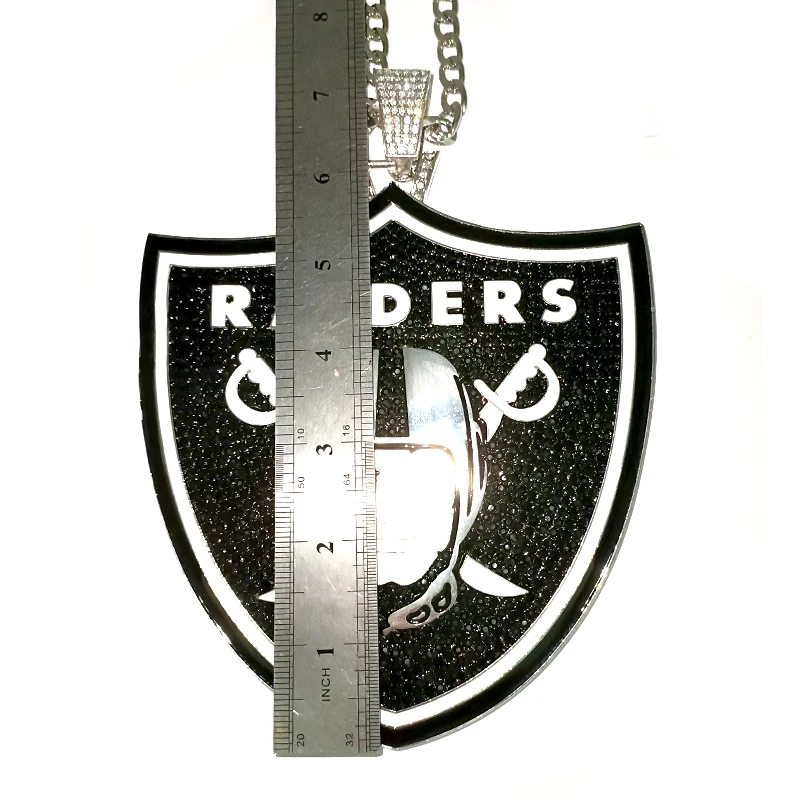Customized Oakland Raiders 7inch Necklace - Sports Jewelry