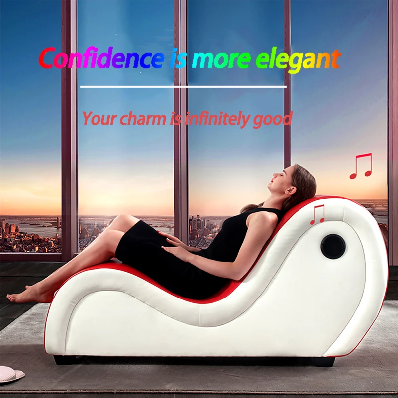 Hot Selling New PVC Leather Leisure Chair for Relaxing & Sex