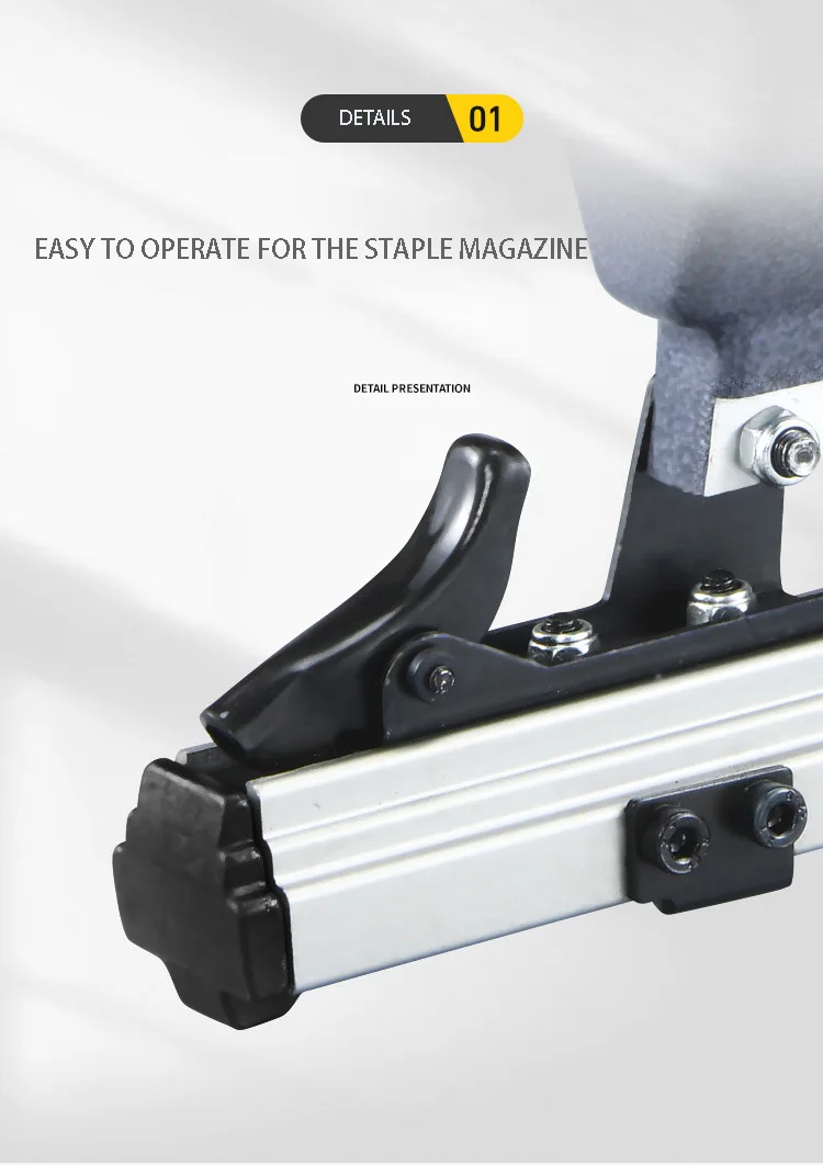 Air Nailer 8016 Framing Nail Gun Pneumatic Stapler For Furniture Leather - Buy Air Nail Gun ...