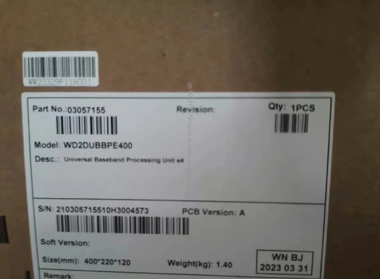 Brand New 03057155 WD2DUBBPE400 Telecommunications Product