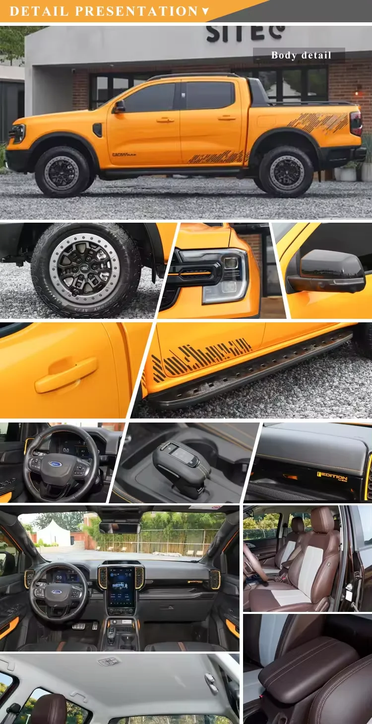 High Displacement 2023 Jiang Ling Ford Ranger 1st Edition 2.3t Pickup ...