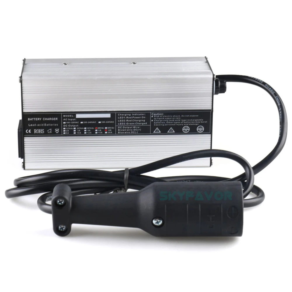48V 10A Lead Acid Battery Charger - Custom Professional