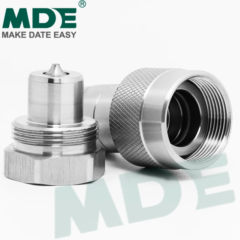 High Pressure Kze-b 1/4''carbon Steel Thread Lock Screw Locking Quick ...