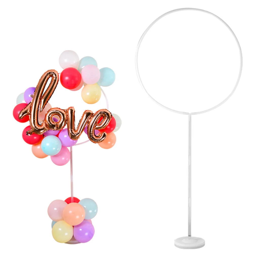 2024 Round Circle Balloon Stand Balloons Hoop Holder Arch Base with ...
