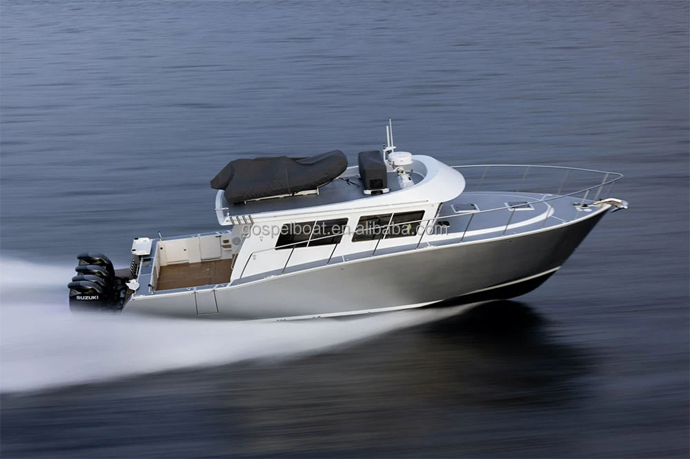 50ft Charter Fishing Boat - Luxury Aluminum Yacht for Sale