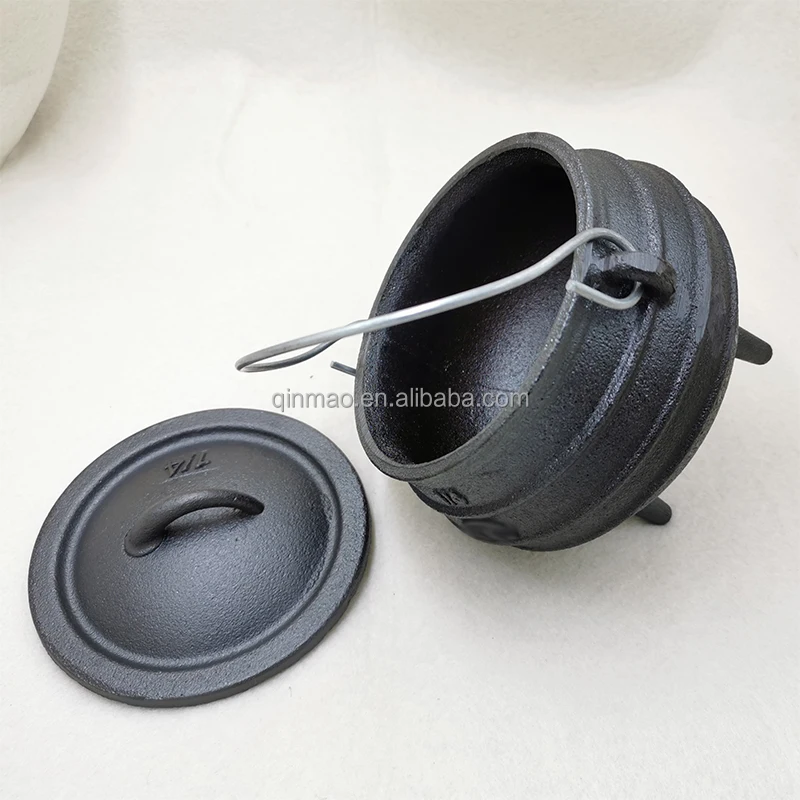 Eco-Friendly 650ml Cast Iron Dutch Cooking Pot with Lid & Handle ODM