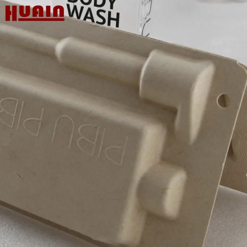 Eco Friendly Cosmetic Packaging Pressed Pulp Packaging Molded Fiber ...