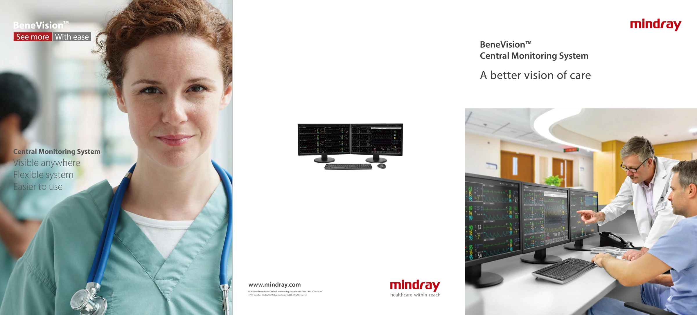 Mindray CMS ICU Central Monitoring System for Hospital Monitor