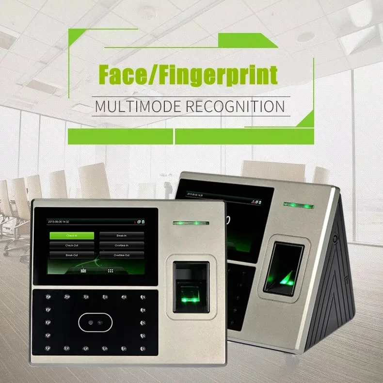 Zkt Uface800 Biometric Face & Fingerprint Time Attendance Machine
