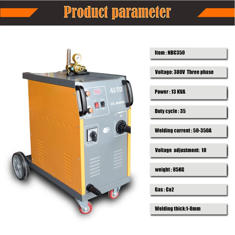 High Quality MIG CO2 Welding Machine 350 Amp MIG Welder Price with Split Case