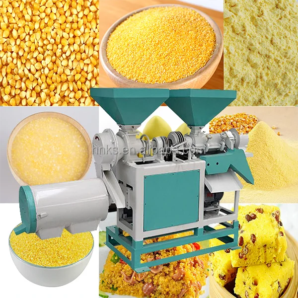 2023 Manufacturer Automatic Maize Grits Milling Machine Corn Grits ...