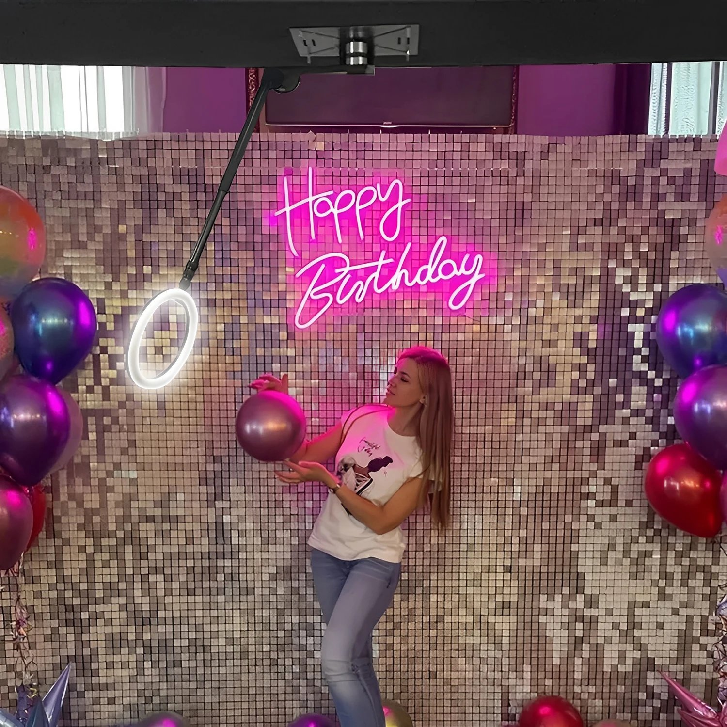 22024 New Design Photo Booth Backdrop For Party Event 360 Degree Video ...