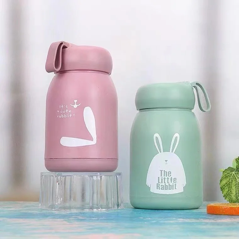 Creative Cute Cute Rabbit Glass Hot Sale Double Wall Thermos Glass Tea ...
