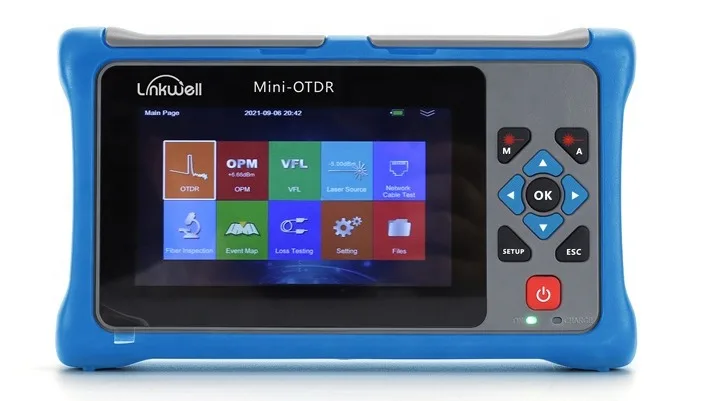 Smart Mini Ftth Otdr Active Fiber Optic Tester 850/1300/1310/1550/1625 ...