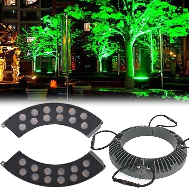 DMX512 12W linkable palm hug tree light ip65 waterproof outdoor ...