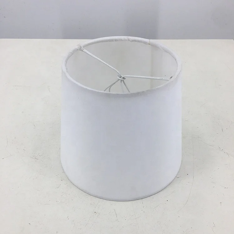 Iron Wire Lamp Shades Wire Frames Set Kit Lamp Cover & Shades Linen ...