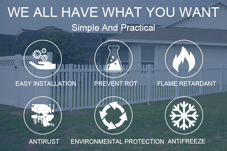 High Quality Plastic Small Picket Grass Fence Vinyl Pvc Picket ...