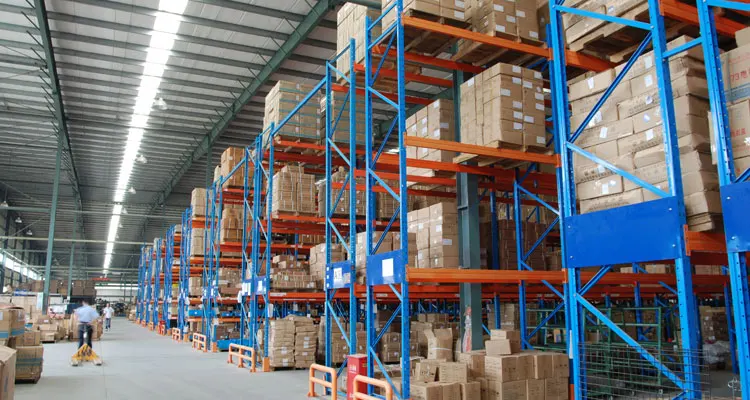 Guard Barrier For Pallet Racking Upright Frame - Buy Racking Frame ...