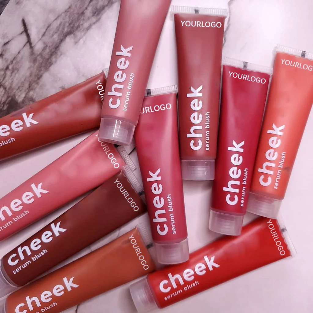 Customized Logo Cruelty Free Cheeks Blush Makeup Serum Blusher Cheek ...
