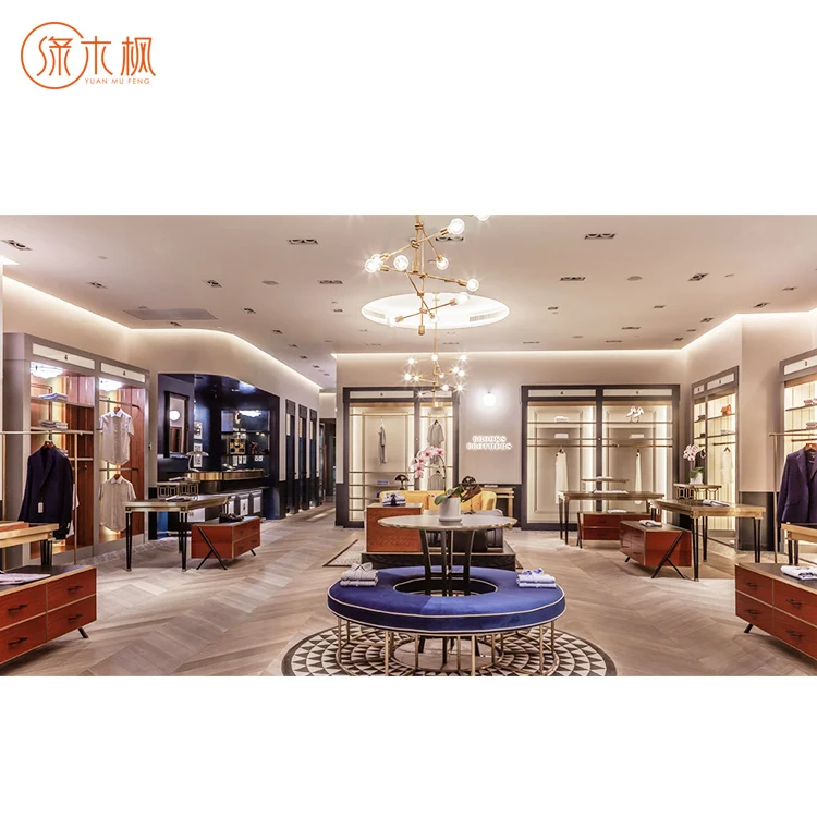 High-quality Clothing Store Display Showcase For Retail Stores Indoor ...