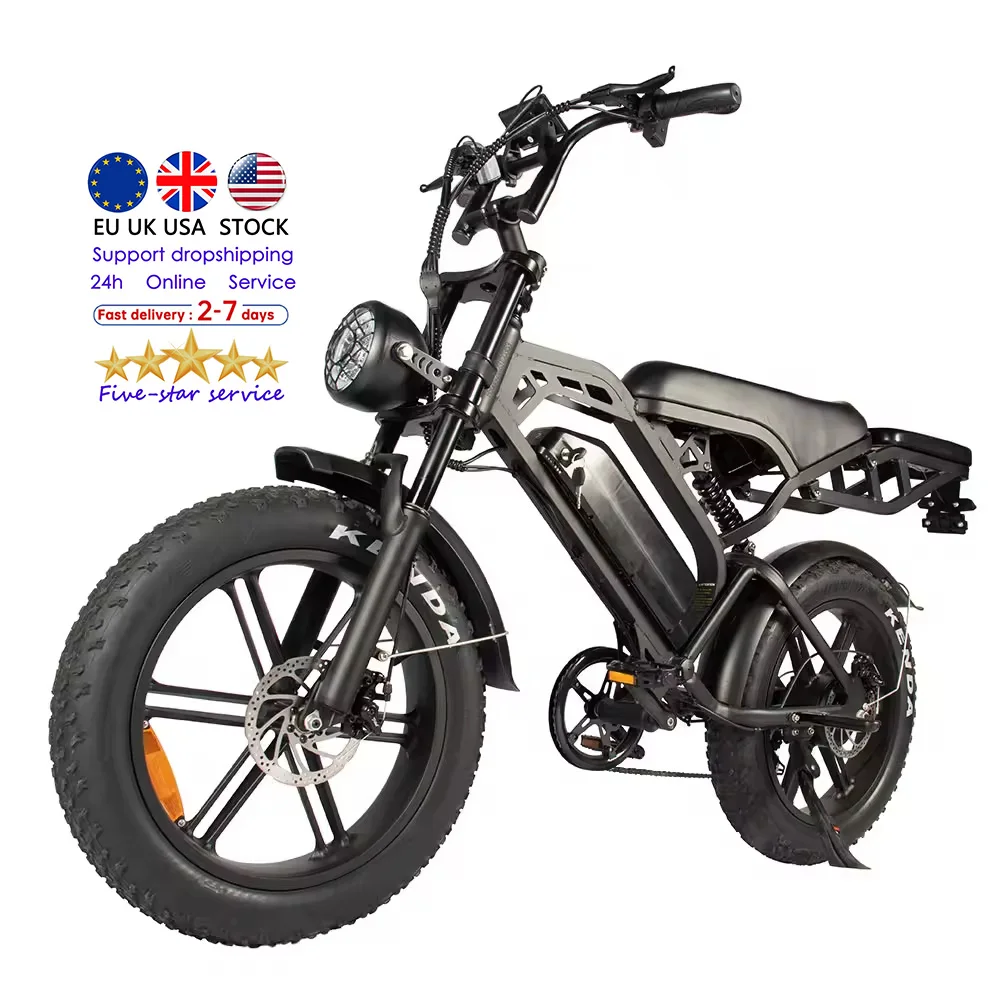 Fatbike Velo Electrique Electric Motorcycle Electric Cycles V20 Pro E ...